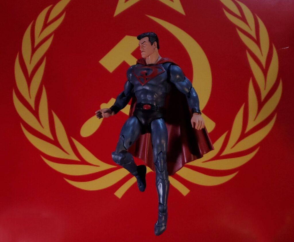 McFarlane Toys DC Multiverse Red Son Superman Figure Review - COMIC CRUSADERS