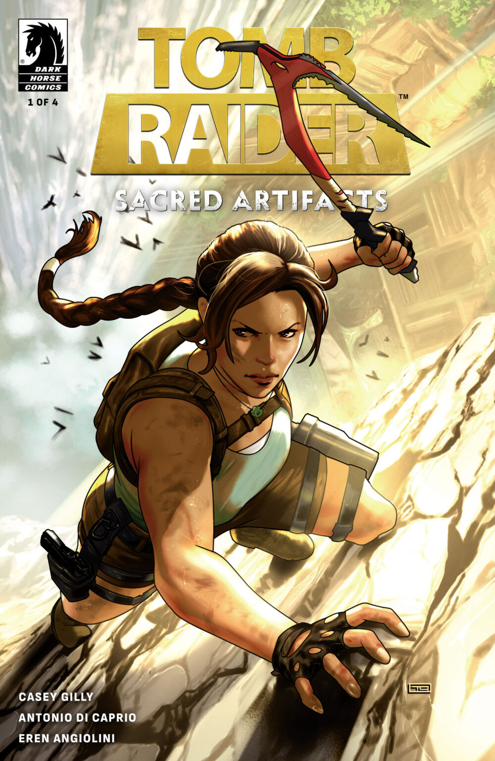 FROM THE ASHES, LARA CROFT RISES IN NEW COMIC SERIES “TOMB RAIDER ...