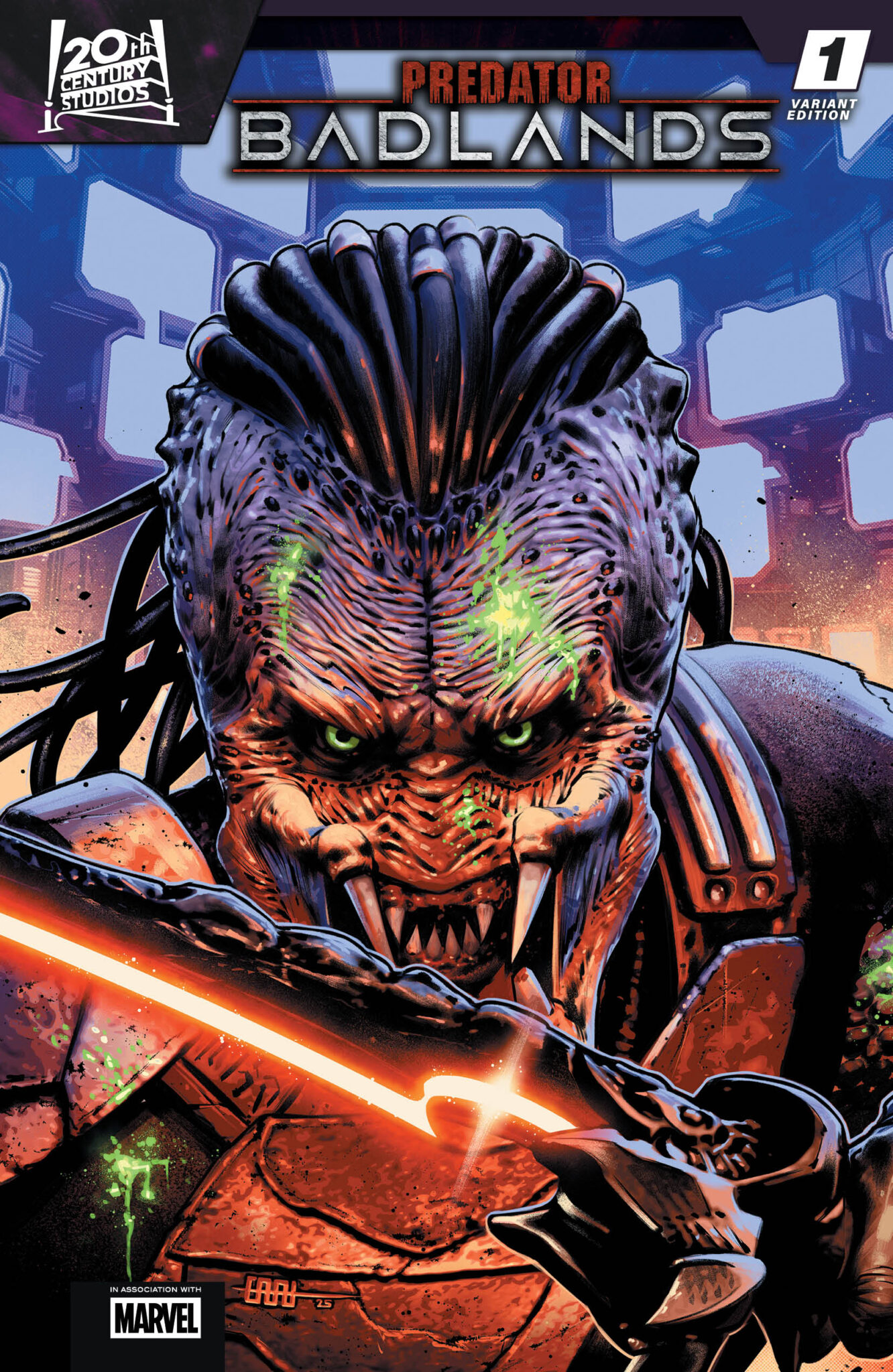 GET A FIRST LOOK AT PREDATOR: BADLANDS #1, THE OFFICIAL PREQUEL COMIC ...