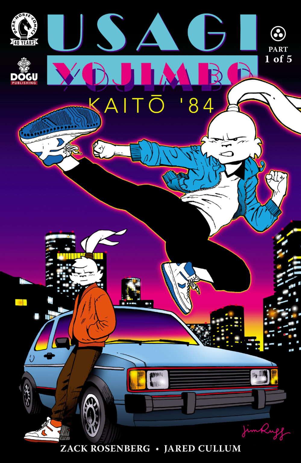 THE LEGEND OF USAGI YOJIMBO IS ALIVE IN THE ’80S WITH USAGI YOJIMBO: KAITO ’84 - COMIC CRUSADERS