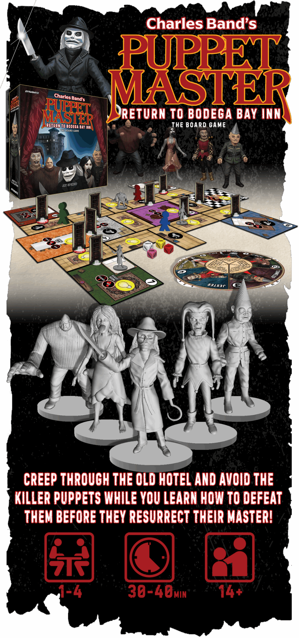 Puppet Master Tabletop Game Live on GameFound! - COMIC CRUSADERS